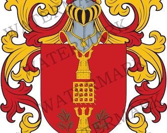 Rogers Family Crest Digital Download Rogers Coat of Arms - Etsy
