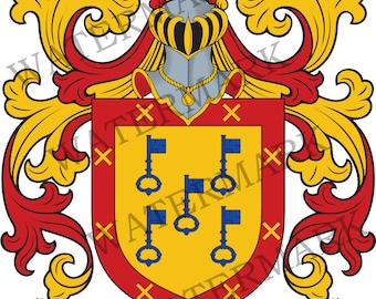 Family Crest Chavez - Etsy