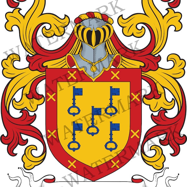 Family Crest Chavez - Etsy