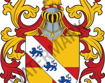 Johnson Family Crest Digital Download Johnson Coat of Arms - Etsy