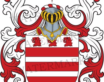 Johnson Family Crest Digital Download Johnson Coat of Arms JPG File ...