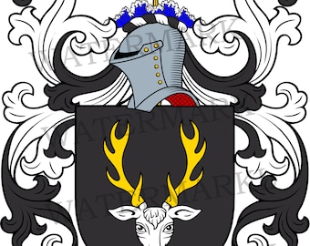 Horton Coat of Arms - Etsy