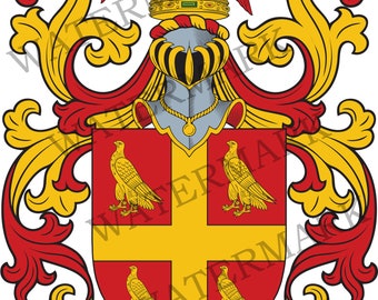 Jackson Family Crest Digital Download Jackson Coat of Arms - Etsy