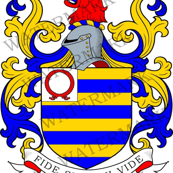 Holmes Family Coat of Arms - Etsy