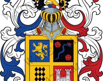 Hansen Coat of Arms - Etsy