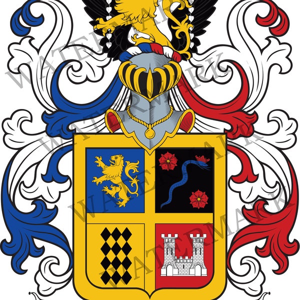 German Crest Genealogy - Etsy