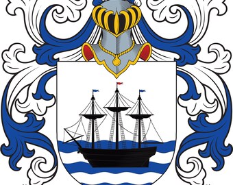 Ingram Family Crest Digital Download Ingram Coat of Arms - Etsy