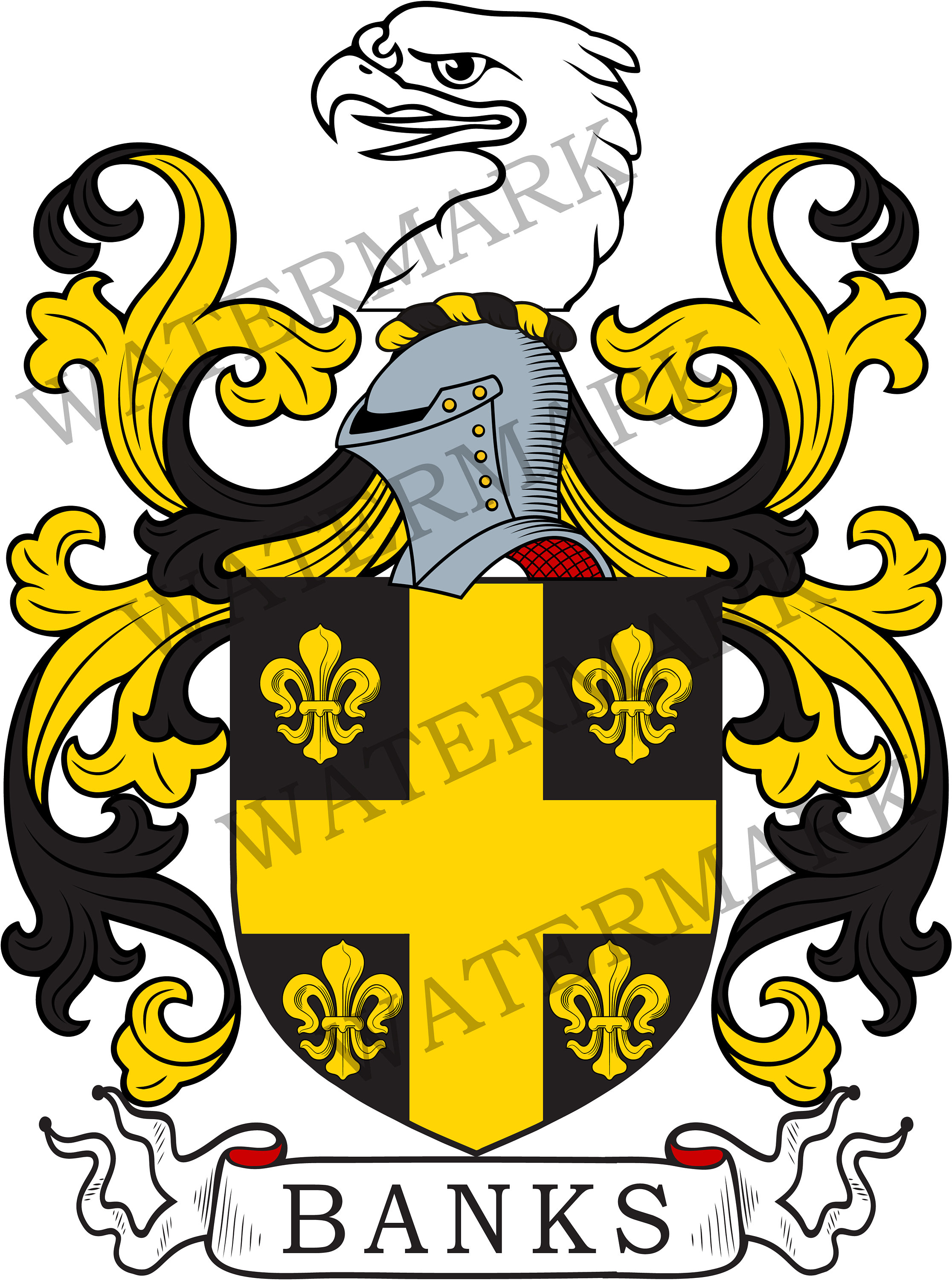 Family Crest Flags Sale