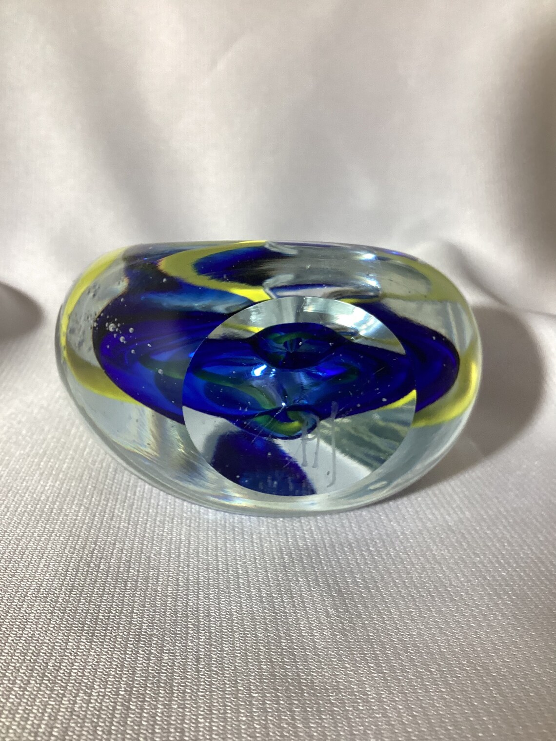 Jablonski Twisted Teardrop Paperweight Jewel - Etsy