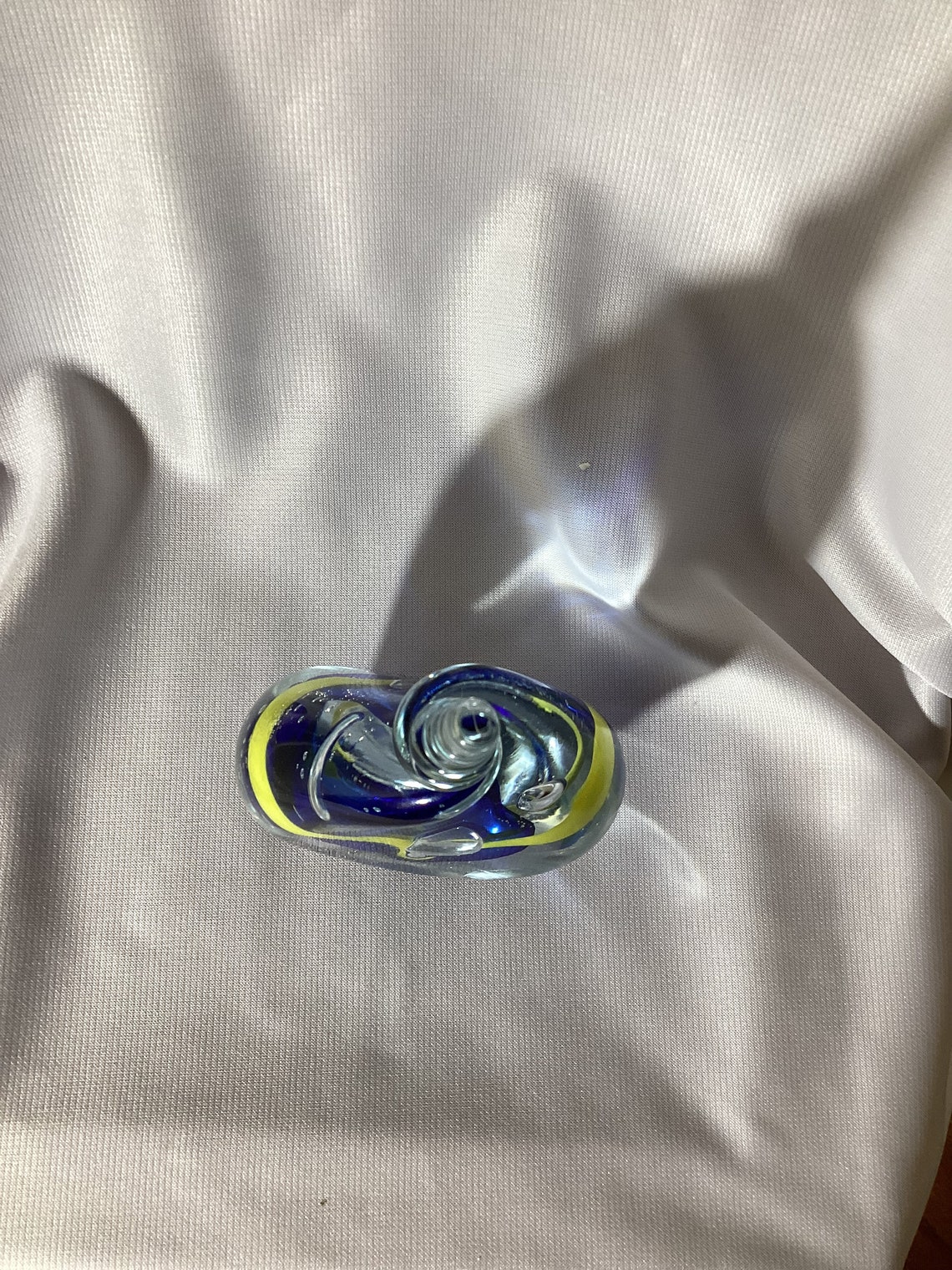 Jablonski Twisted Teardrop Paperweight Jewel - Etsy