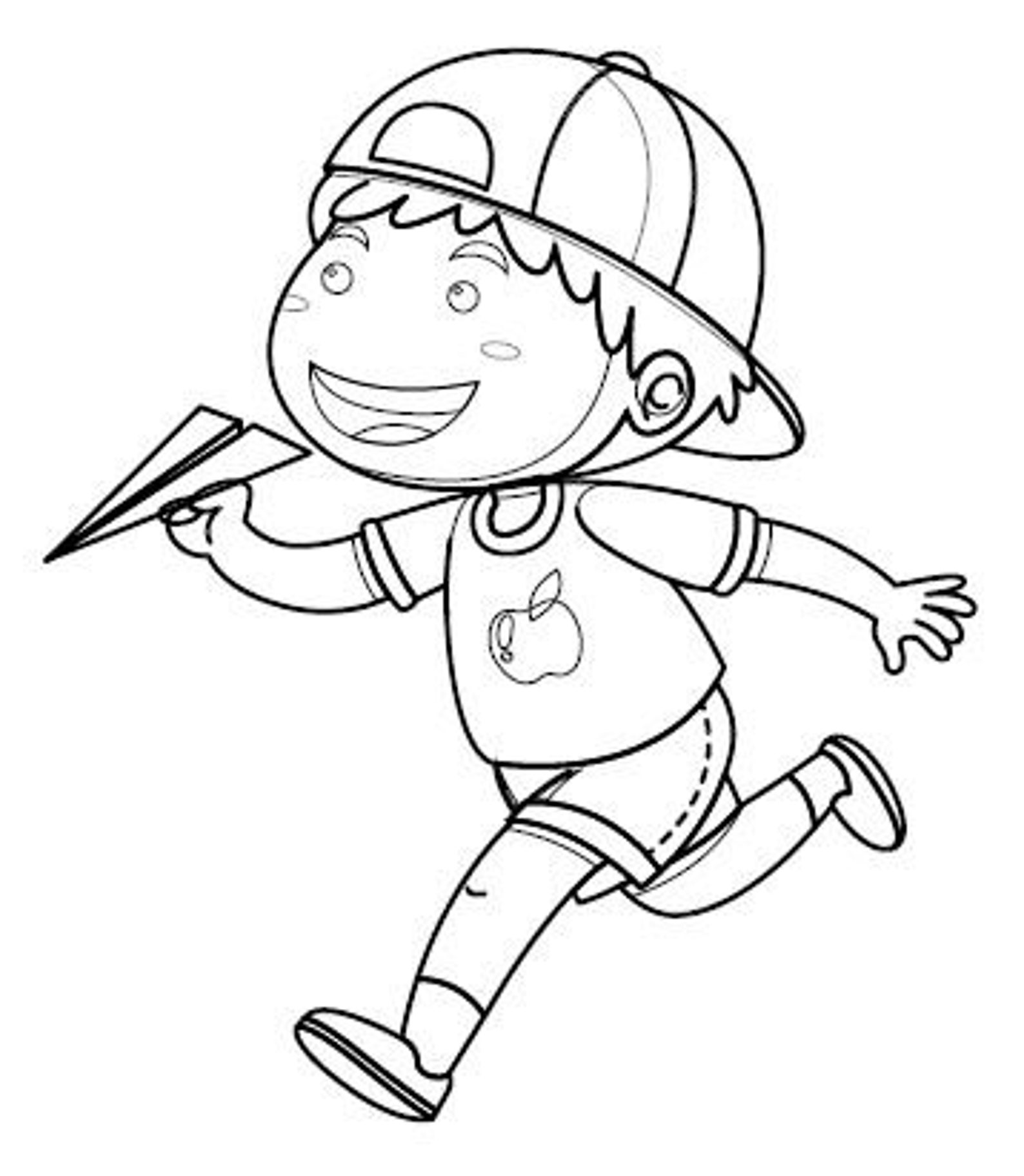 Random Cute Coloring Pages for Kids Digital Printable PDF | Etsy