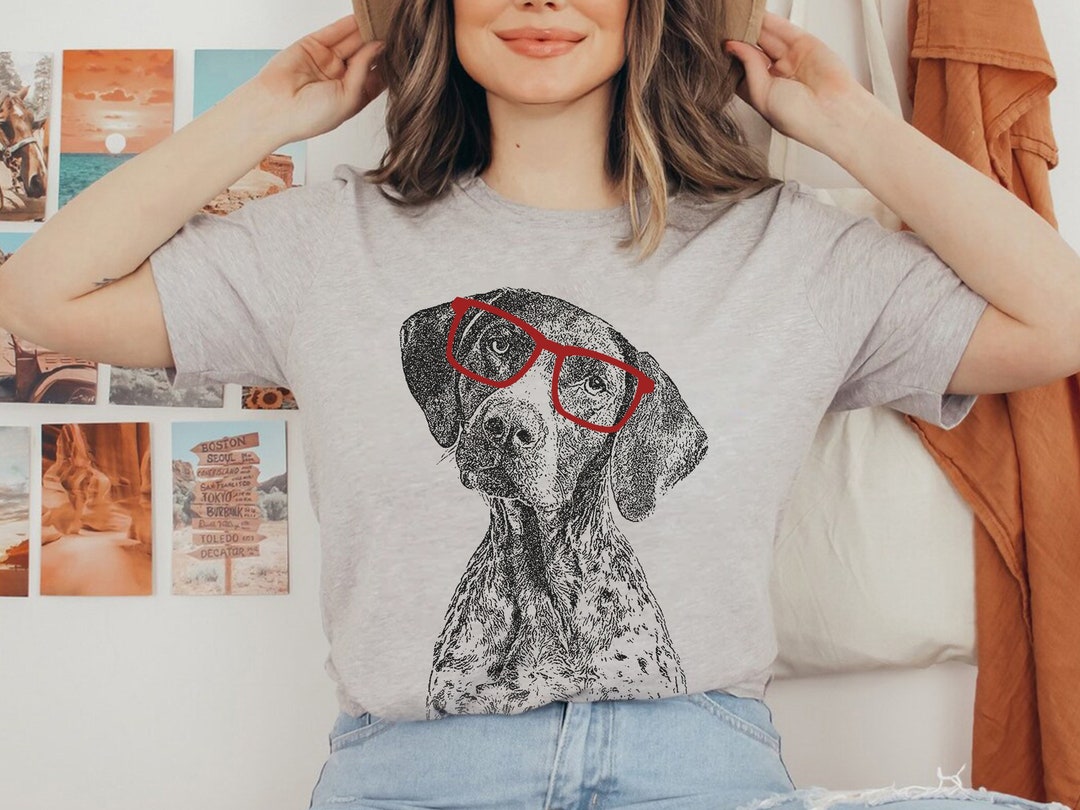 GSP Shirt, German Shorthaired Pointer Tshirt, GSP Mom, GSP Gifts for ...