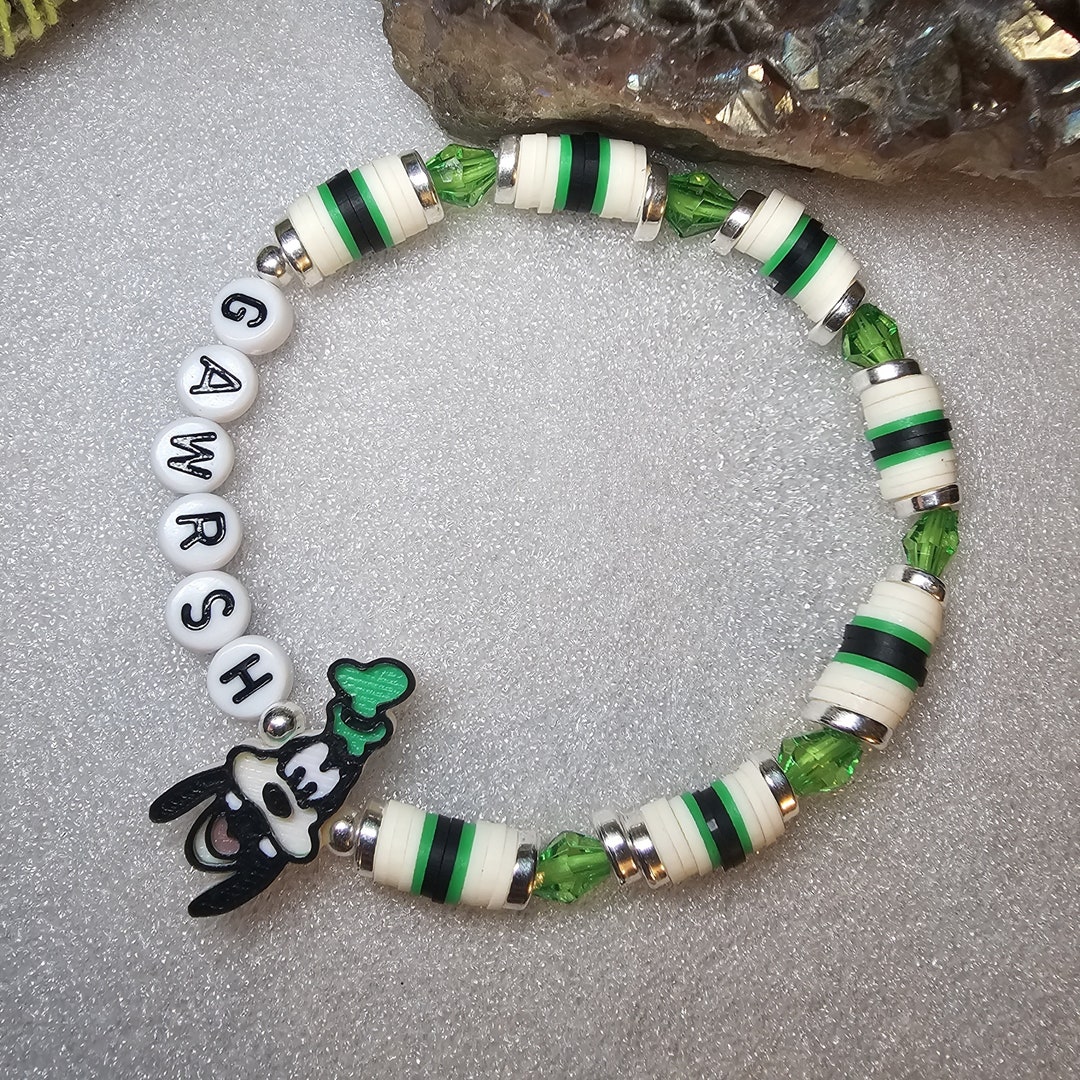 Gawrsh Goofy Kandi Bead Bracelet Beaded Word Bracelet for Women ...