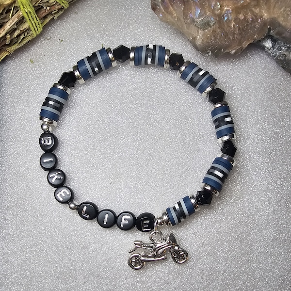 Motorcycle Bracelet - Etsy