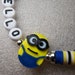 Minions Inspired Bracelet Minions Kandi Bead Bracelet Beaded Word ...