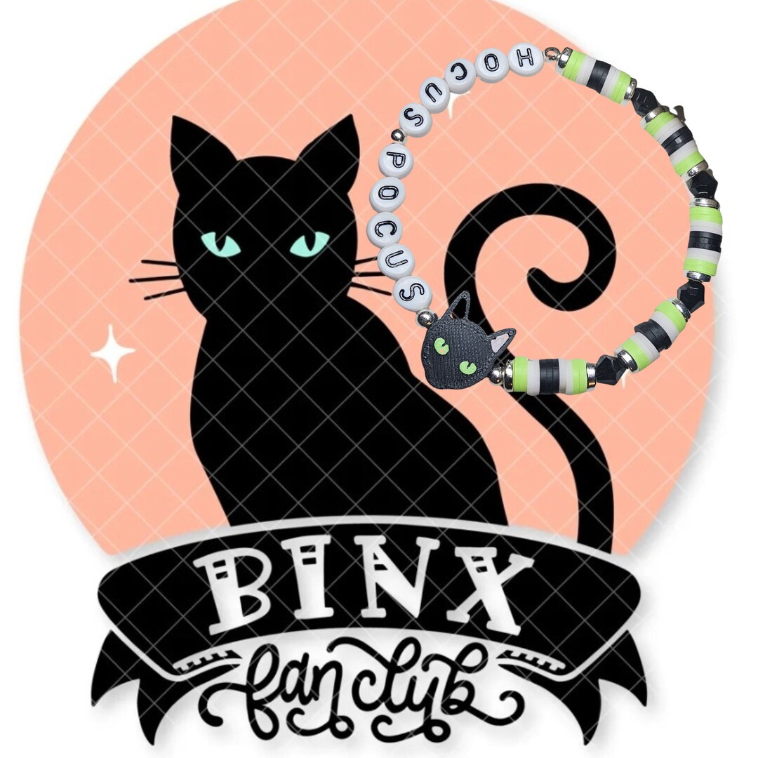 Hocus Pocus Bracelet Binx Kandi Beaded Word Bracelet for Women Handmade ...