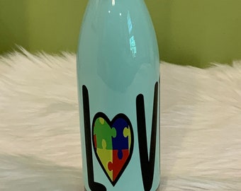 Autism Water Bottle | Etsy