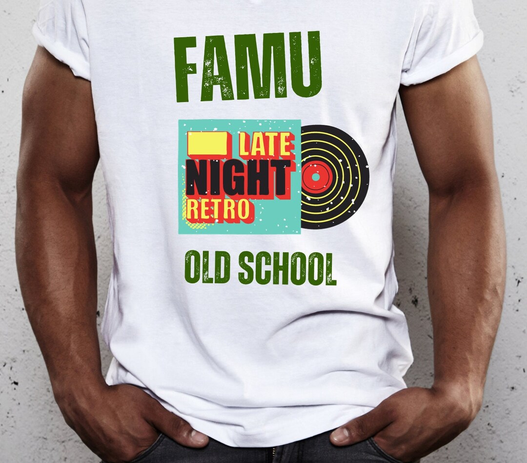 FAMU, Rattler Clothing, FAMU T Shirt, FAMU Old School, Old School ...