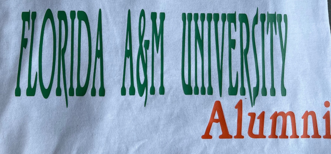 T Shirt, FAMU, Florida A & M University, 7 Hills, Black Universities ...