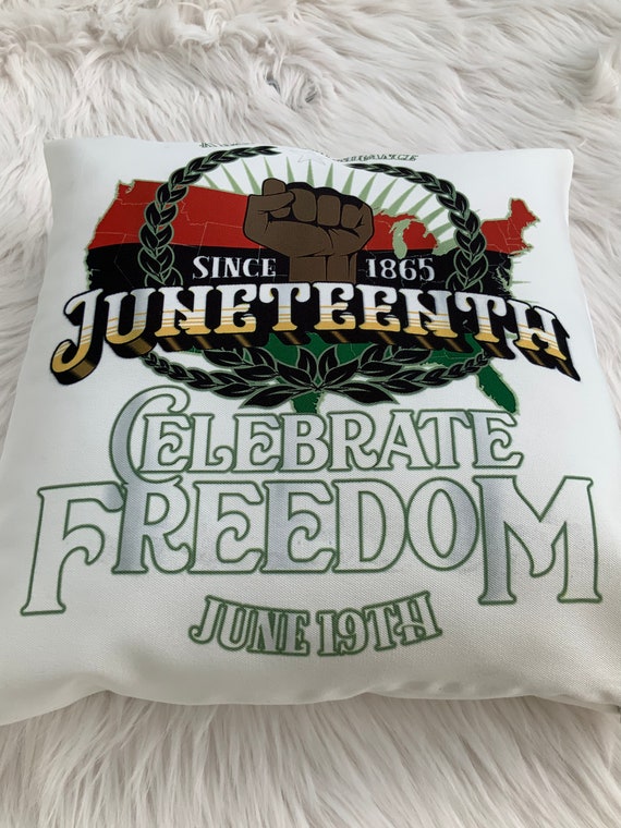 Juneteenth Pillow Pillow Cover - Etsy