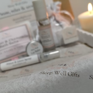 Sleep Well Gift Box /relaxation Pamper Box /wellbeing Letterbox Gift ...