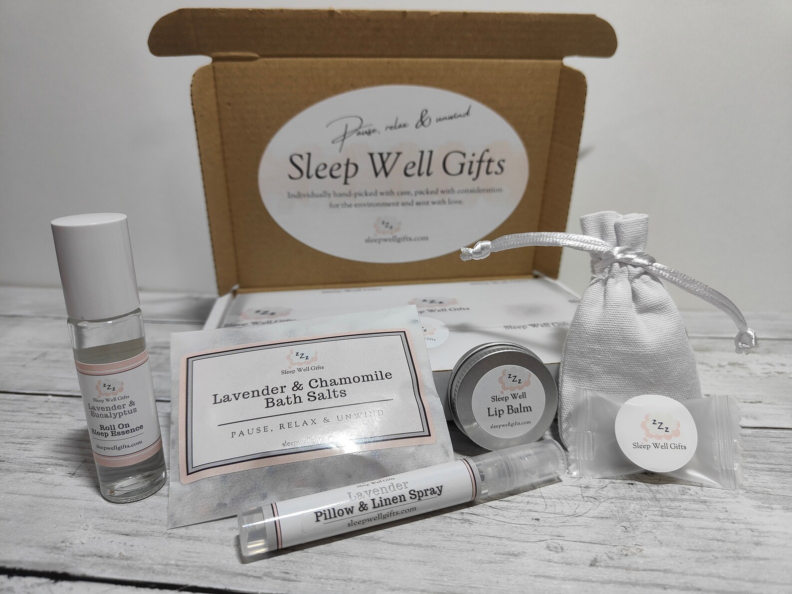 Sleep Well Gift Box /relaxation Pamper Gift /wellbeing - Etsy