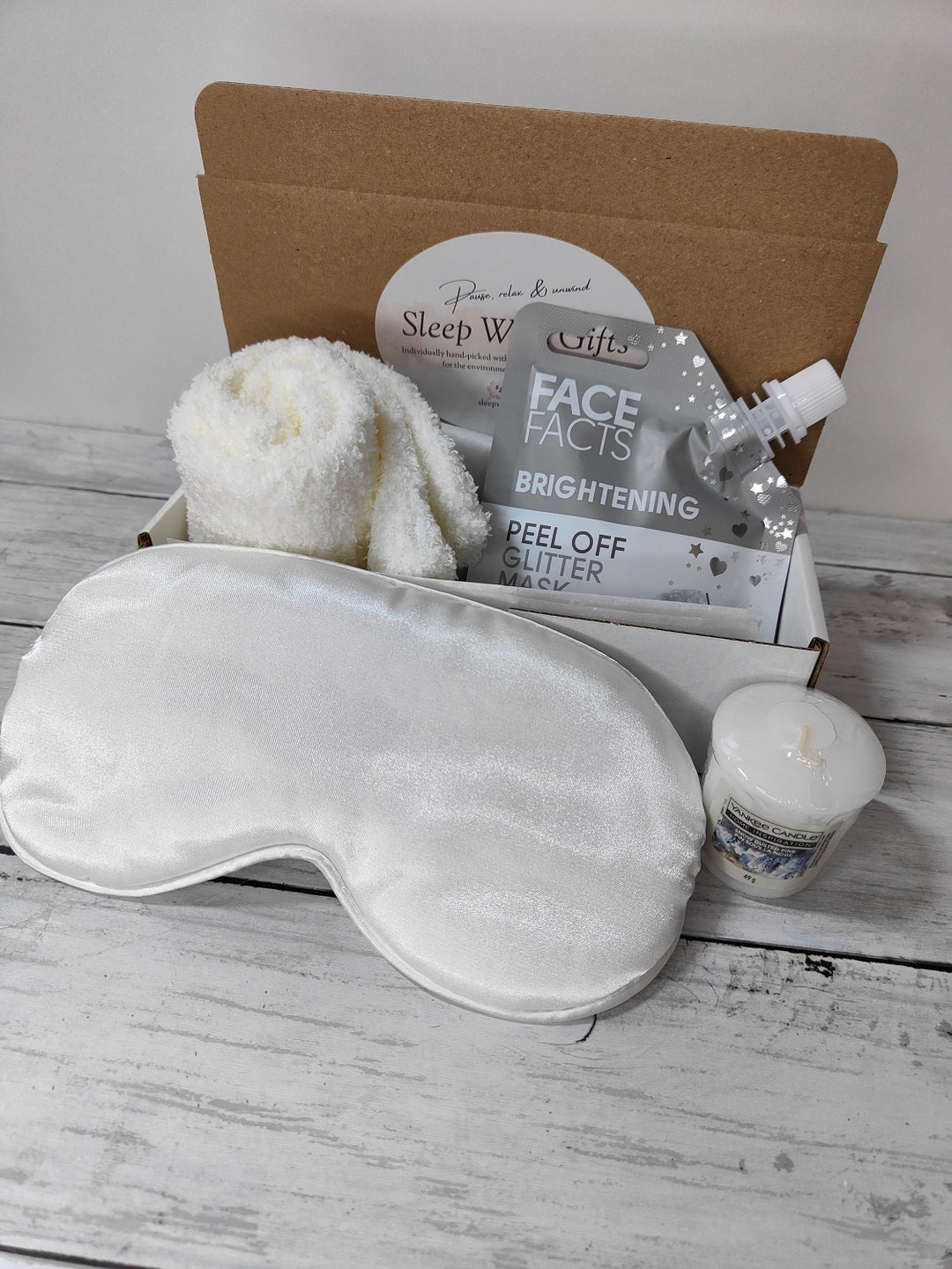 Sleep Well Gift Box/cosy Bedtime Pamper Gift Box/fluffy Socks - Etsy UK