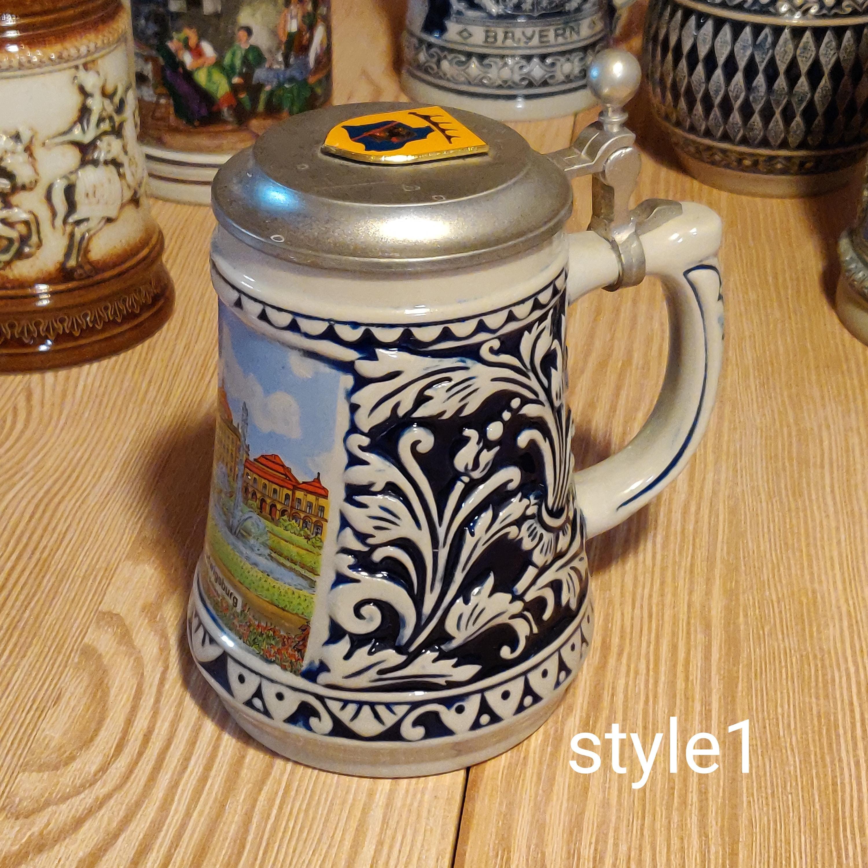 Gerz Vintage Ceramic Beer Stein: Collectible German Stein - Etsy