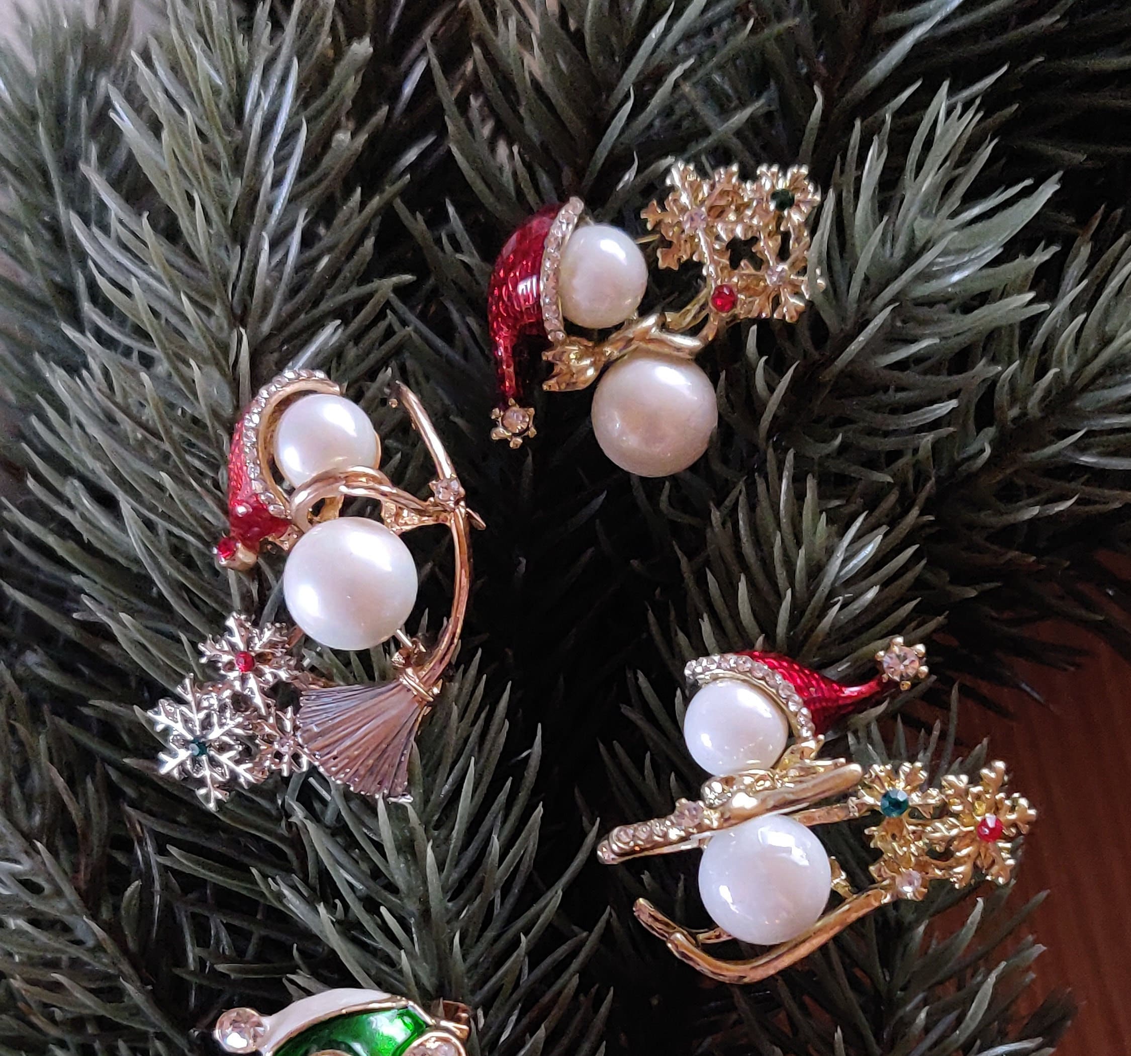 Large Christmas Pin Etsy UK