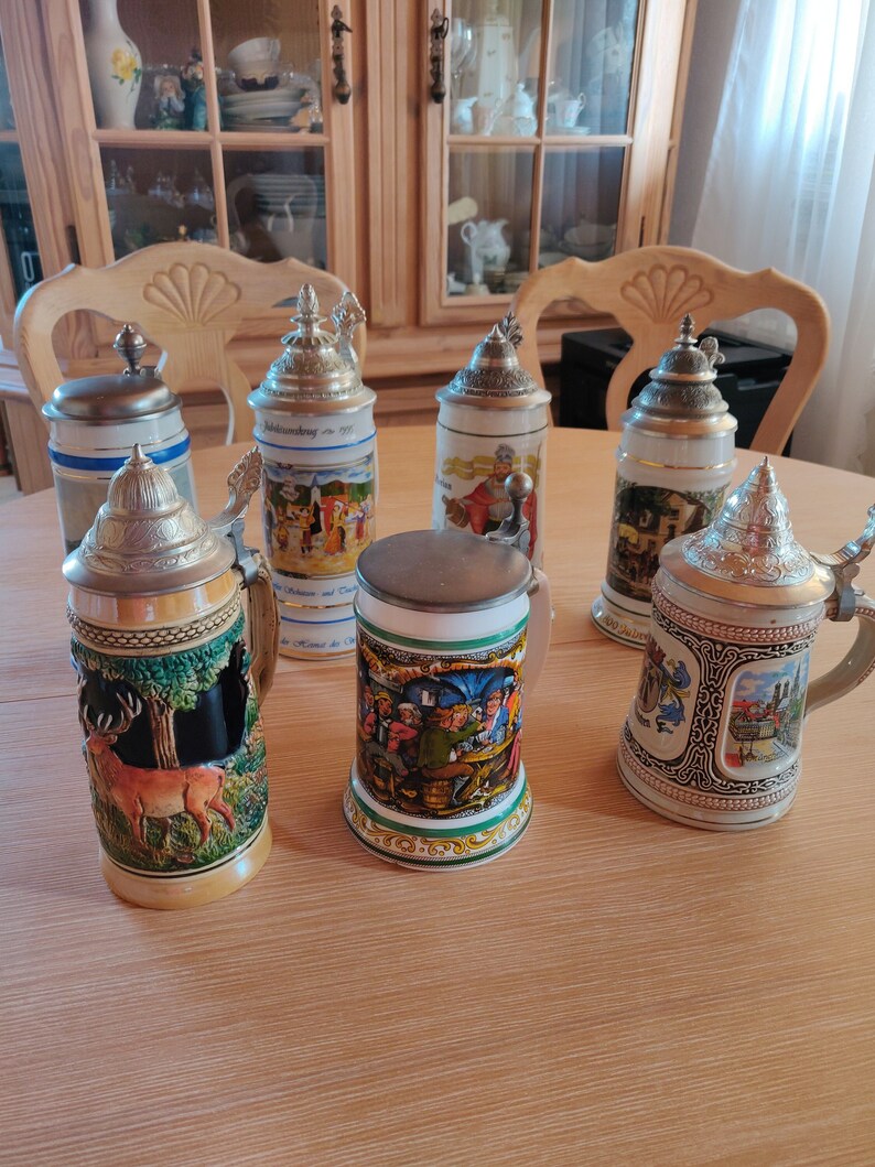 German Beer Stein Collectibles Oktoberfest - Etsy