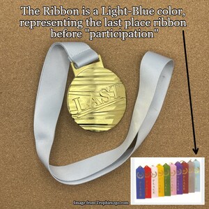 Funny last Place Medal, Olympics Funny Birthday Gift, Gag Gifts Gift ...