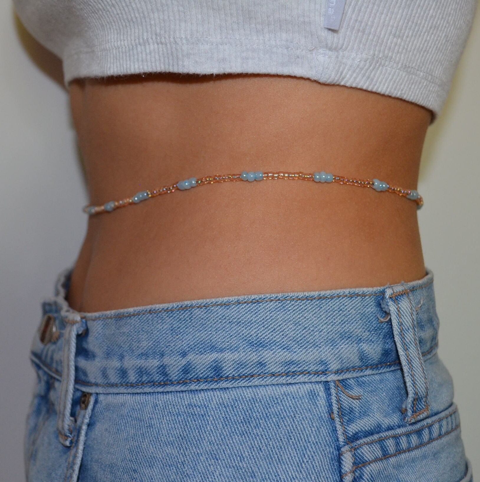 Waist Chain / Belly Chain / Waist Beads / Body Chain / Y2K / | Etsy