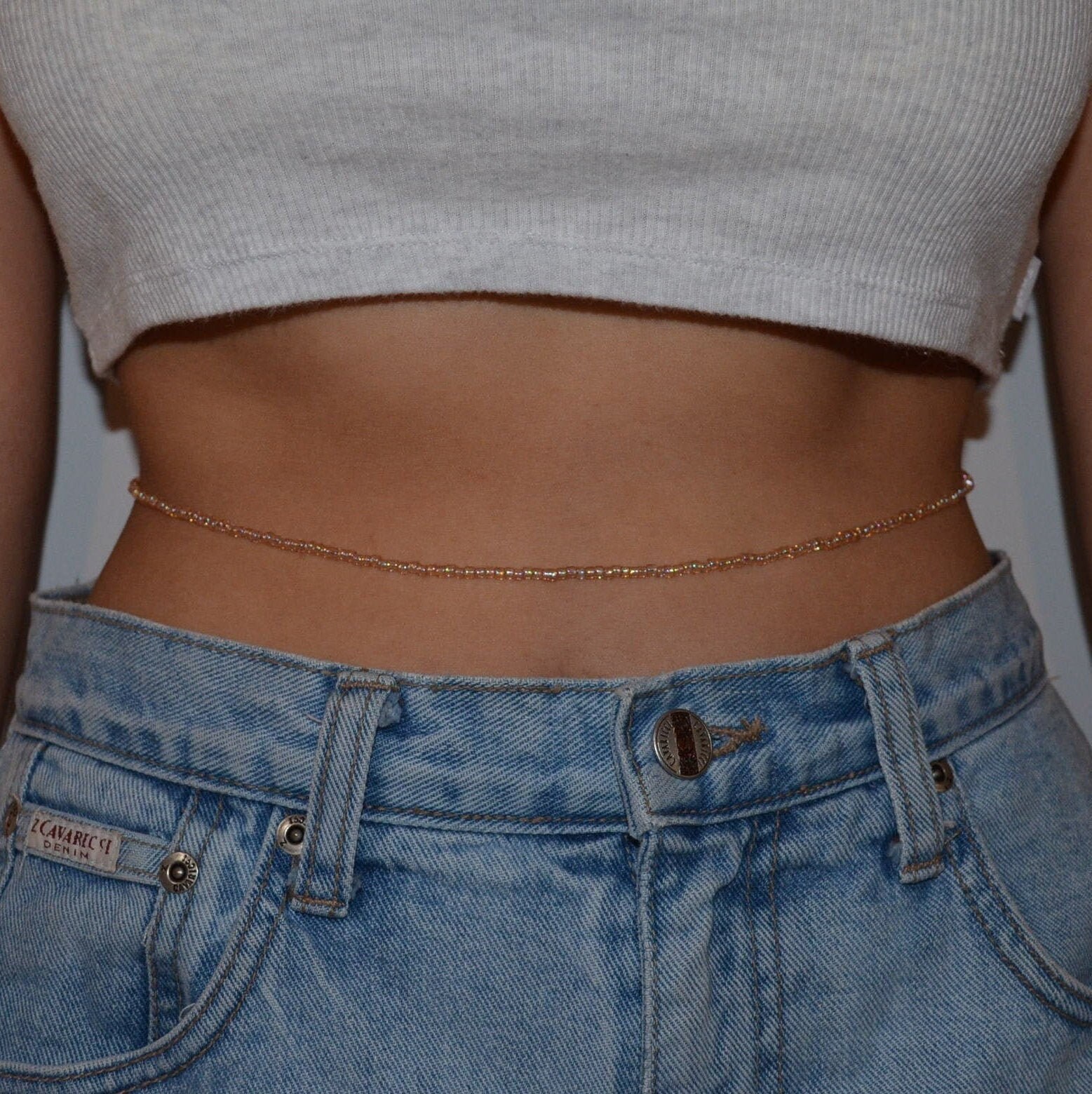 Waist Chain / Belly Chain / Waist Beads / Body Chain / Y2K / - Etsy UK