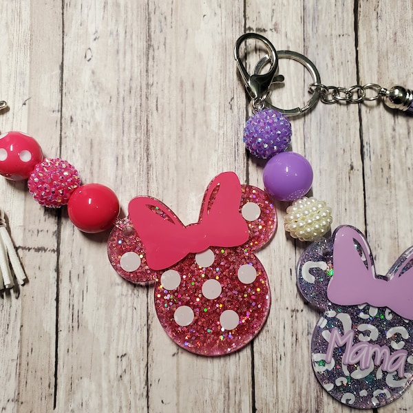 Minnie Mouse Beads - Etsy
