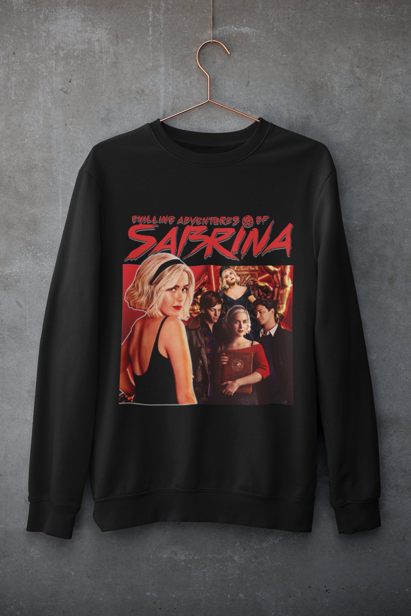 Vintage Sabrina Tv Series Sweatshirt Chilling Adventure of Sabrina Sweatshirt Etsy