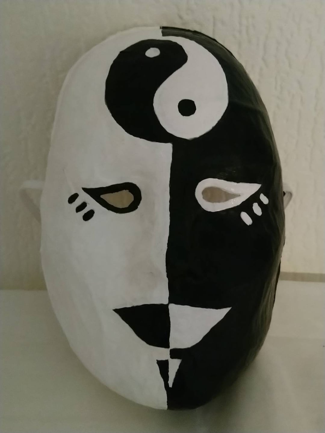 Yin & Yang Mask - Etsy