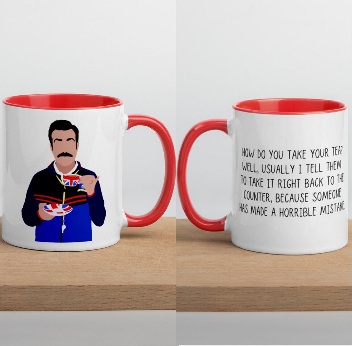 Ted Lasso Inspired Coffee Mug Gift Tea Coffee Birthday | Etsy