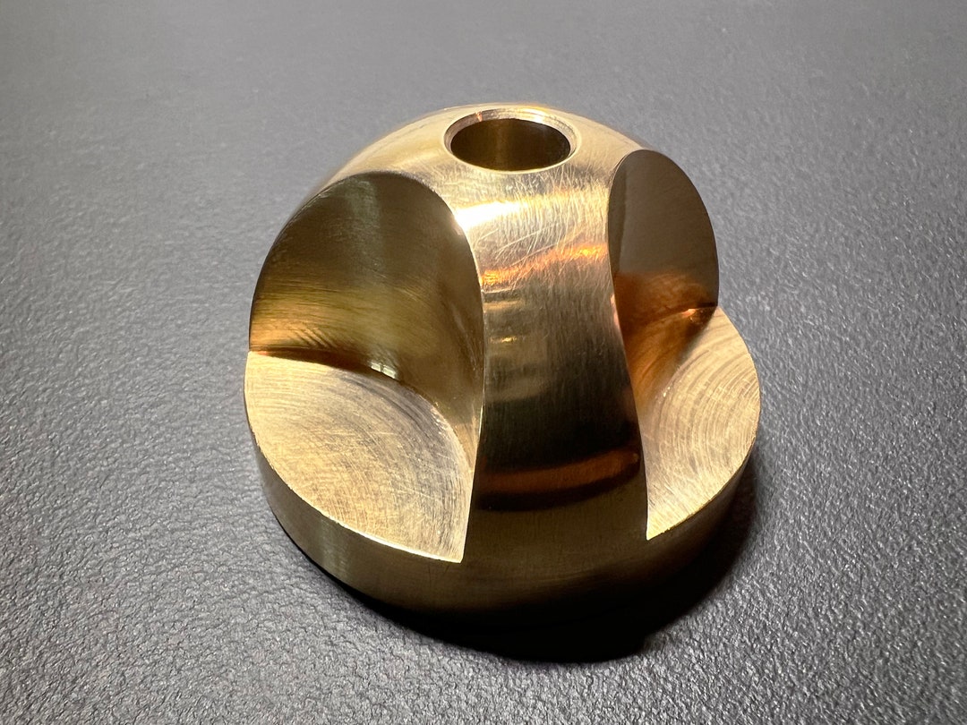 Solid Brass 45 RPM Record Adapter | 110g Weight | Made in Japan ...