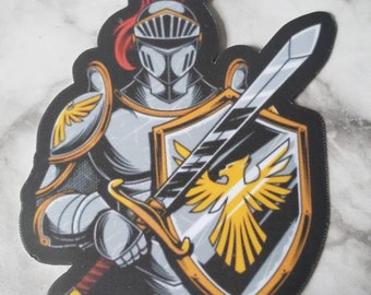Knight Sticker | Etsy