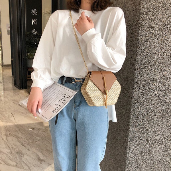 Hexagon Bag - Etsy
