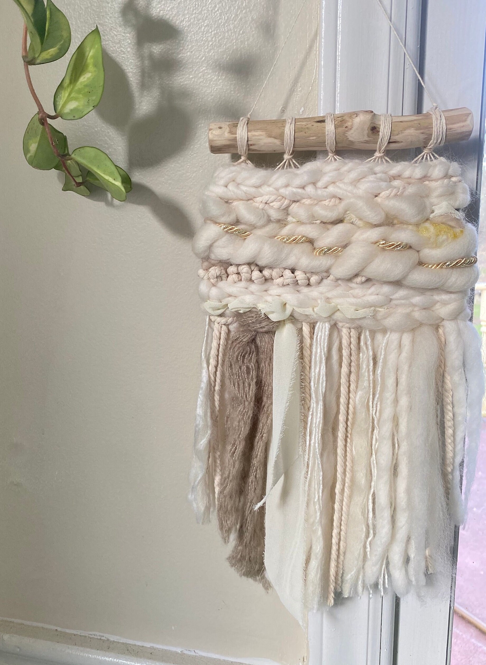 Boho Wall Weaving | Woven Wall Hanging | Woven Wall Art - Etsy