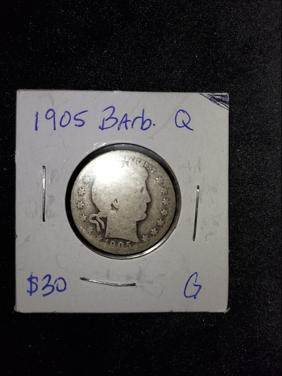 Barber Quarters Various Dates and Grades | Etsy