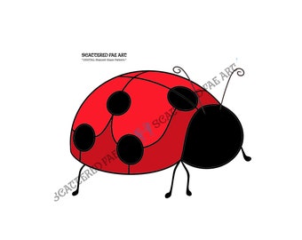 Ladybug Stained Glass Digital Pattern, Digital PDF File, Hobby License ...