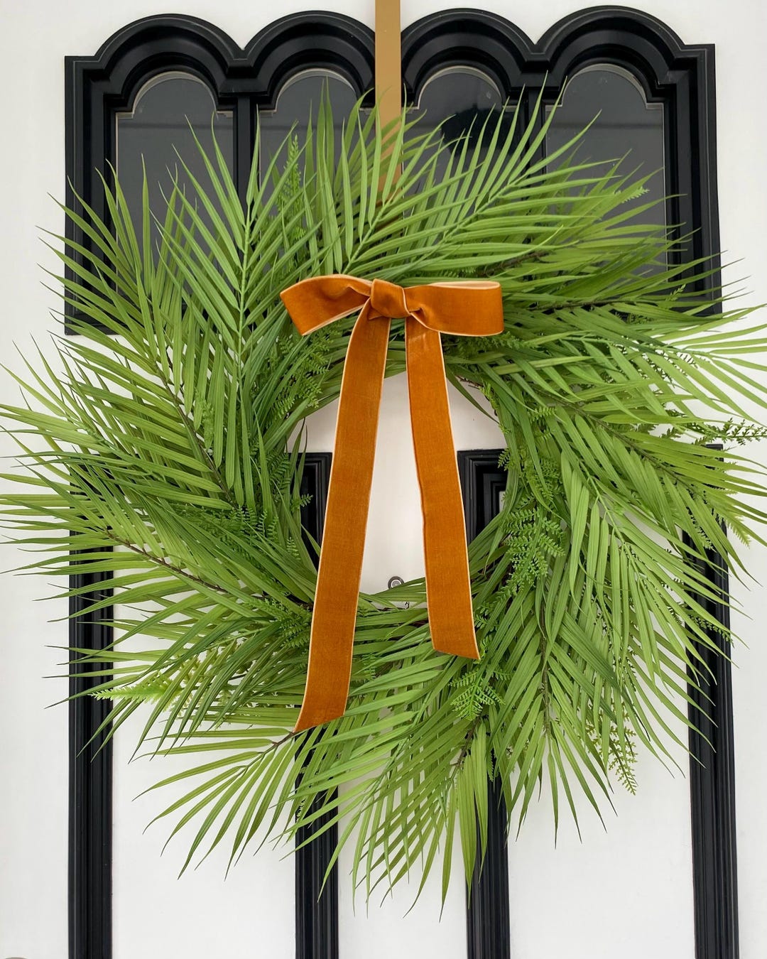 Palm Leaf Wreath, Easter Palm Sunday Wreath, Fern Wreaths for Front ...