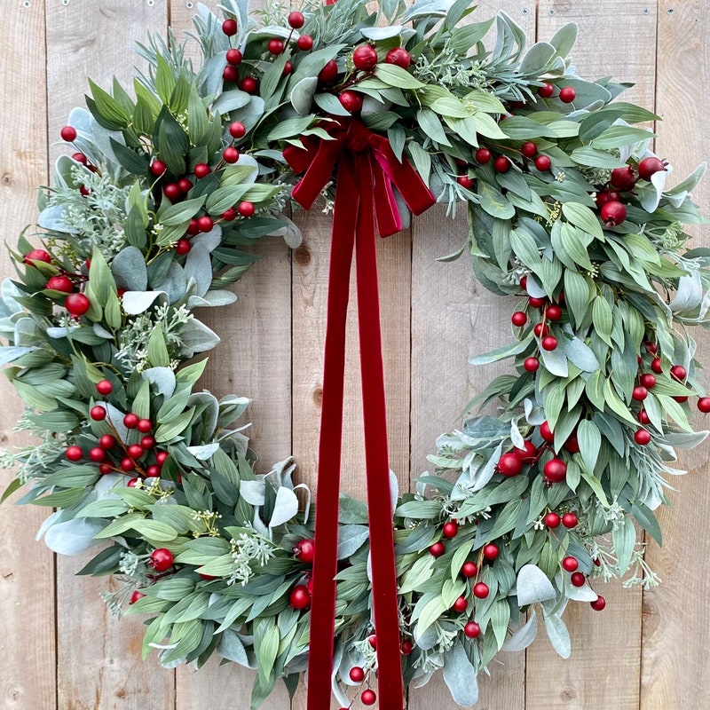 Oversized Wreath - Etsy