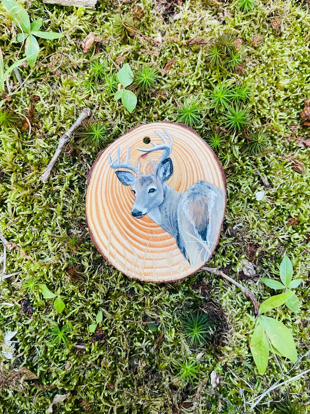 Whitetail Deer Magnet- Buck Magnet, Rustic, Fridge Decor, Woodland ...
