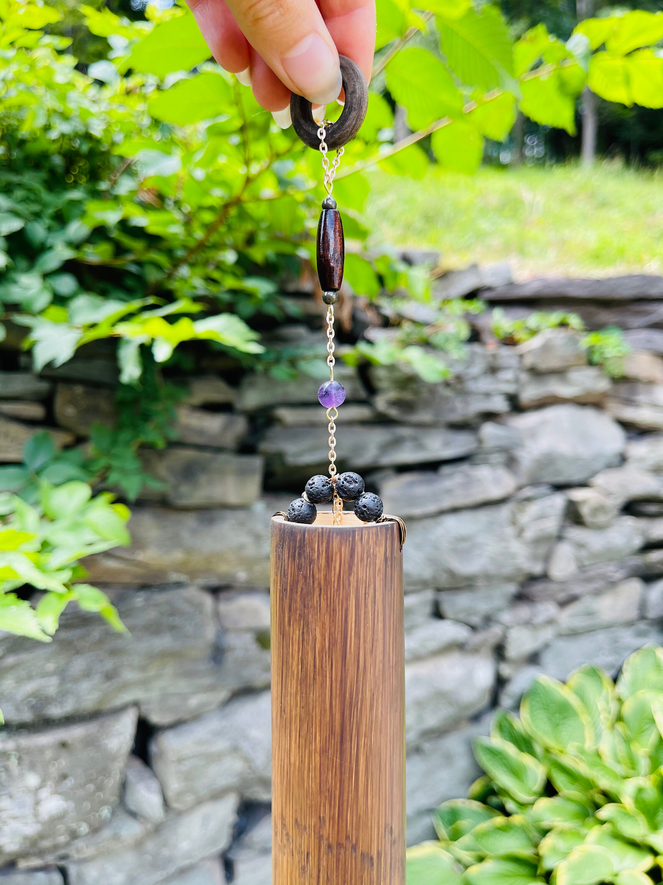 Crown Chakra Wind Chime Chakra Healing Chakra Crystal Chime - Etsy