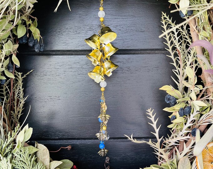 Bumble Bee Feng Shui Bells- Honey Bee Bells, Front Doorbells, Good Luck ...