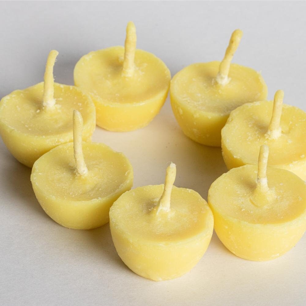 Ghee clarified Butter Diyas 60 Minute Burning Time - Etsy