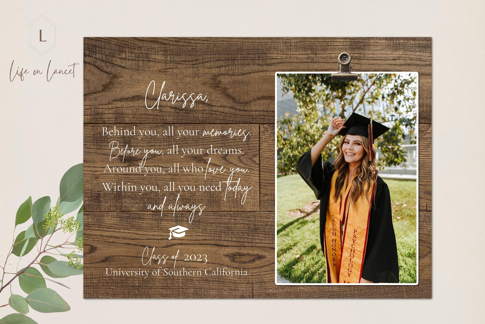 Graduate Gift, Graduation Gift, Graduate Frame, Class of 2022 ...